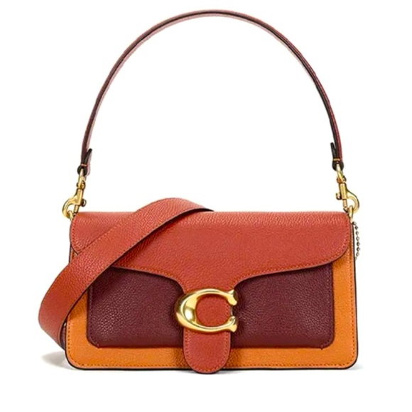 Coach | Bags | Nwt Coach Tabby Shoulder Bag Rust Muave | Poshmark